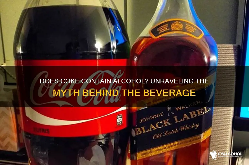 Does Coke Contain Alcohol? Unraveling The Myth Behind The Beverage ...