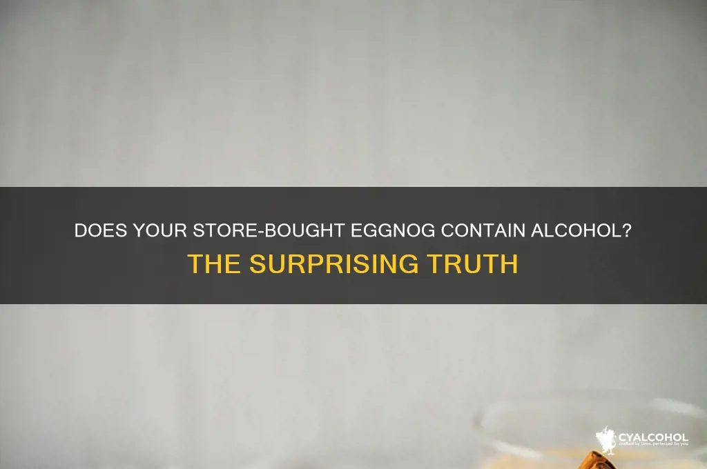 Does Your Store-Bought Eggnog Contain Alcohol? The Surprising Truth ...
