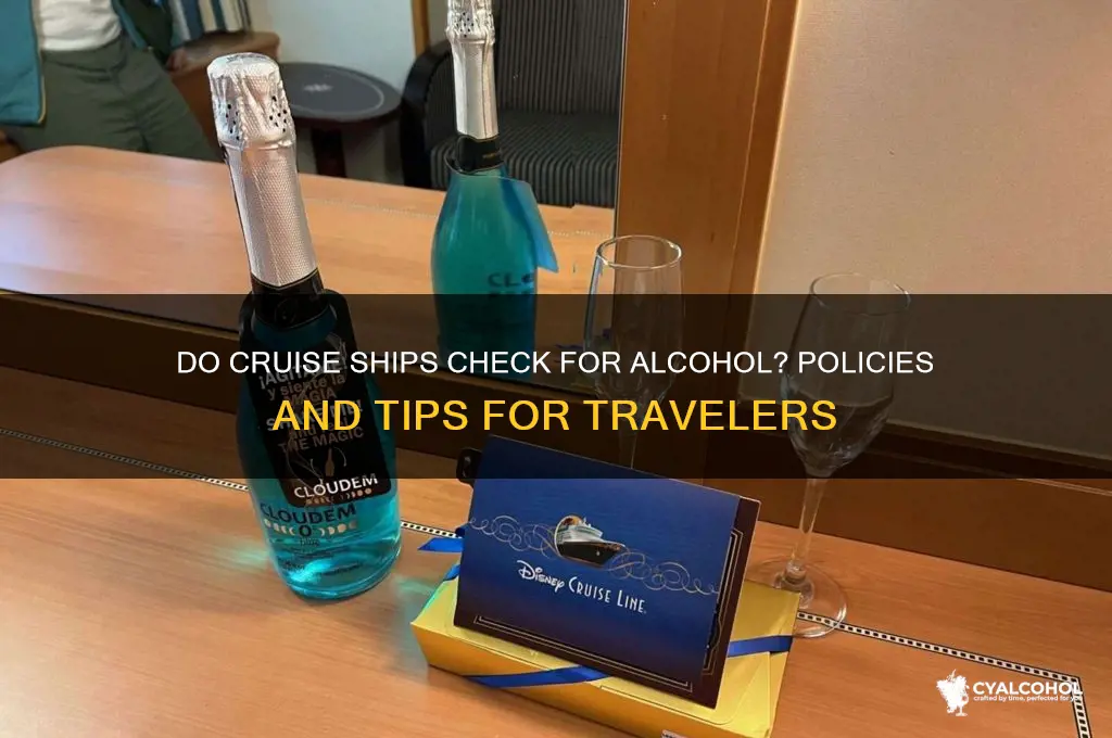 Do Cruise Ships Check For Alcohol? Policies And Tips For Travelers ...
