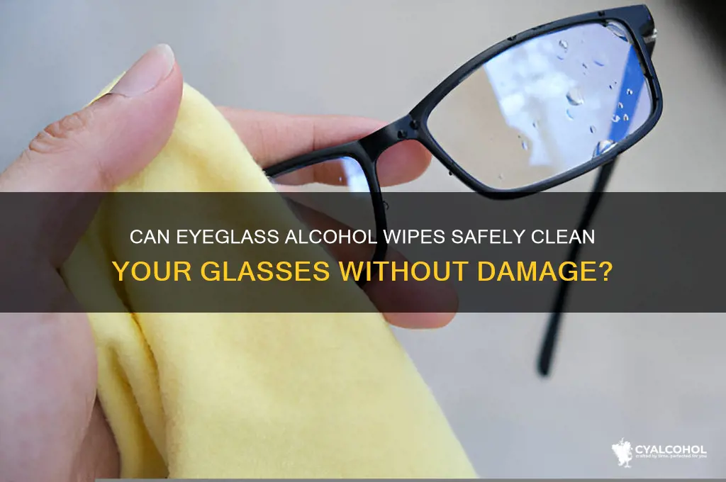 Can Eyeglass Alcohol Wipes Safely Clean Your Glasses Without Damage ...