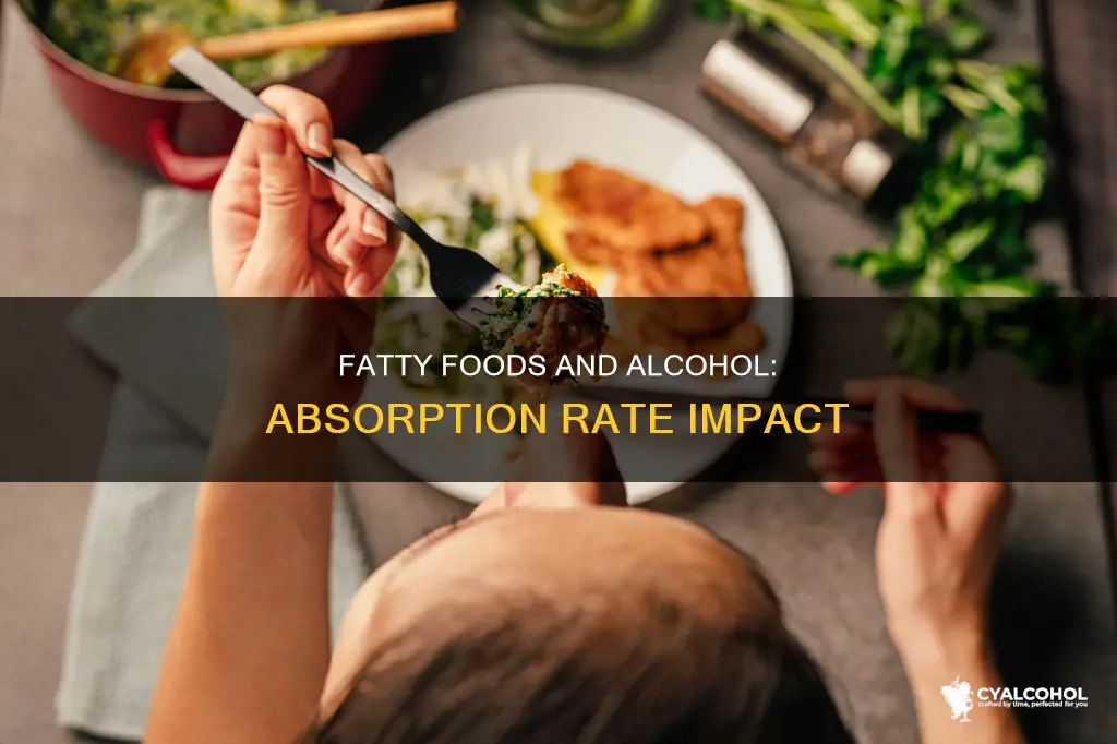Fatty Foods And Alcohol: Absorption Rate Impact | CyAlcohol