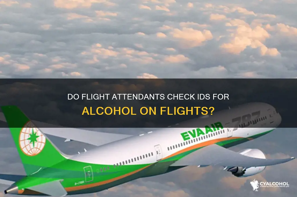 Do Flight Attendants Check Ids For Alcohol On Flights? | CyAlcohol