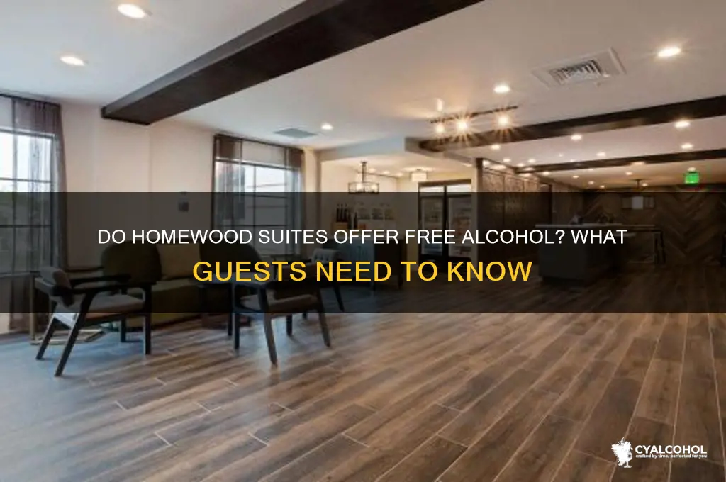Do Homewood Suites Offer Free Alcohol? What Guests Need To Know | CyAlcohol