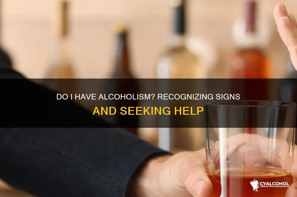 Do I Have Alcoholism? Recognizing Signs And Seeking Help | CyAlcohol