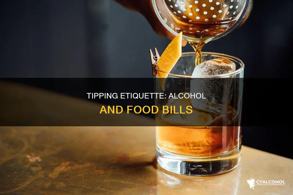 Tipping Etiquette: Alcohol And Food Bills | CyAlcohol