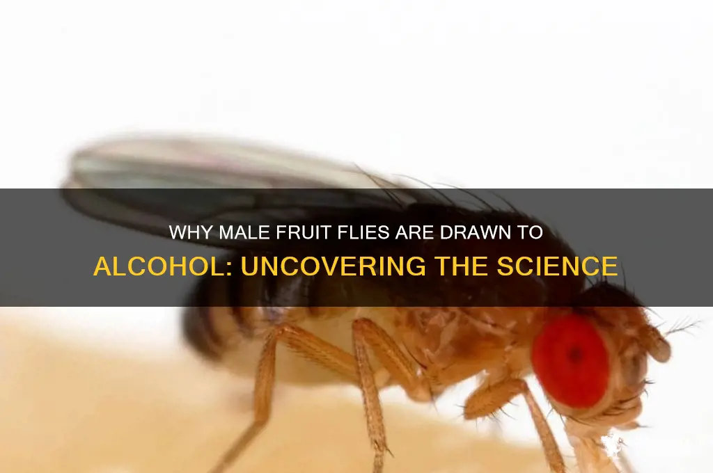 Why Male Fruit Flies Are Drawn To Alcohol: Uncovering The Science ...
