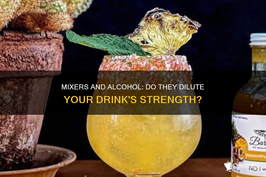 Mixers And Alcohol: Do They Dilute Your Drink's Strength? | CyAlcohol