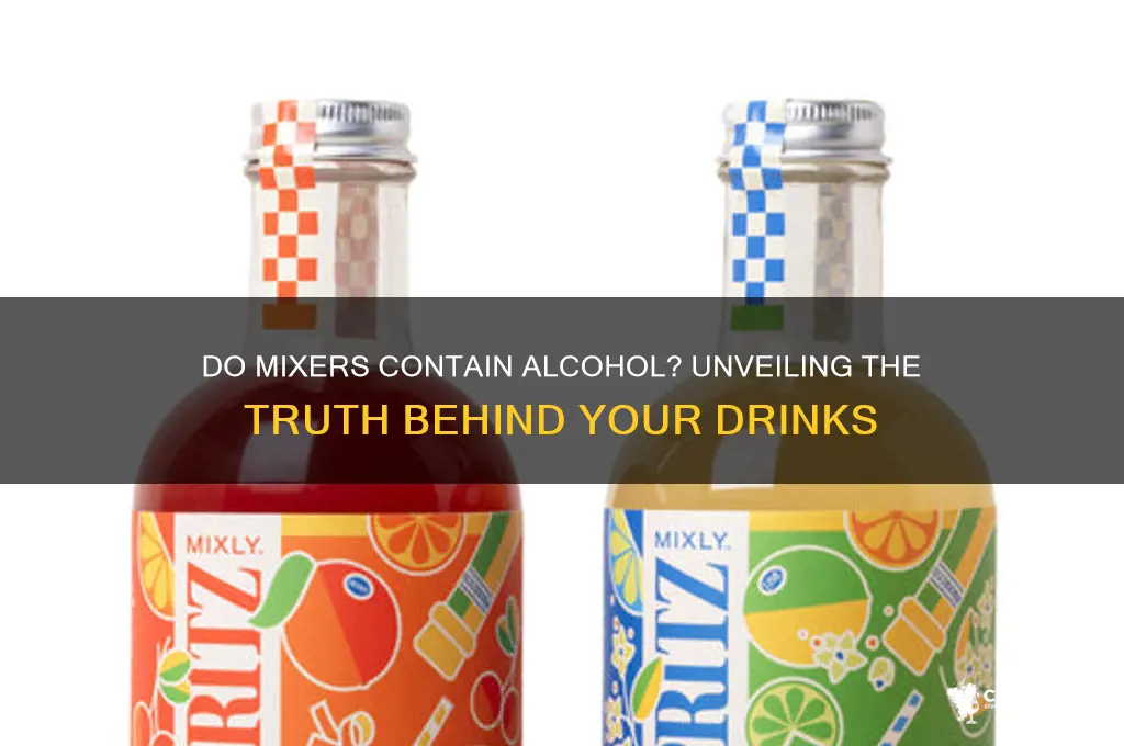Do Mixers Contain Alcohol? Unveiling The Truth Behind Your Drinks ...