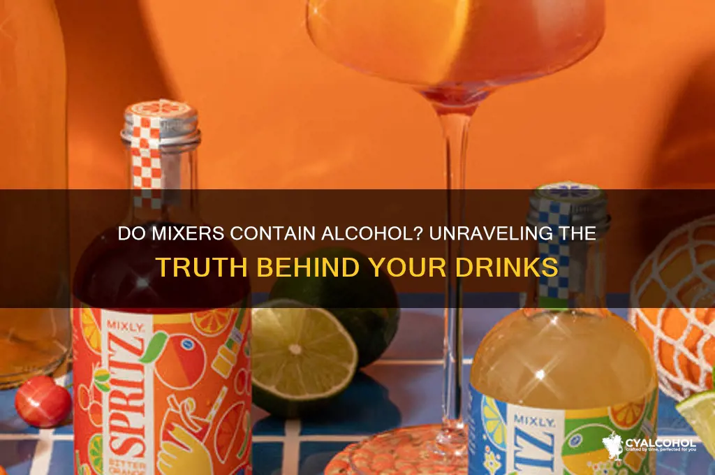 Do Mixers Contain Alcohol? Unraveling The Truth Behind Your Drinks ...