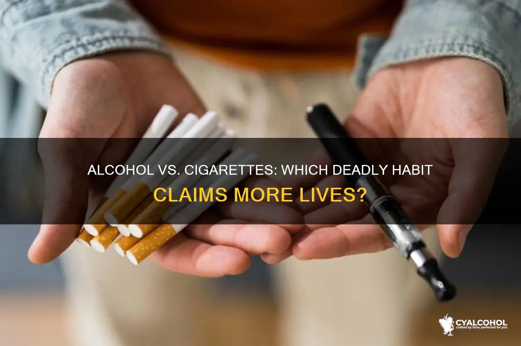 Alcohol Vs. Cigarettes: Which Deadly Habit Claims More Lives? | CyAlcohol