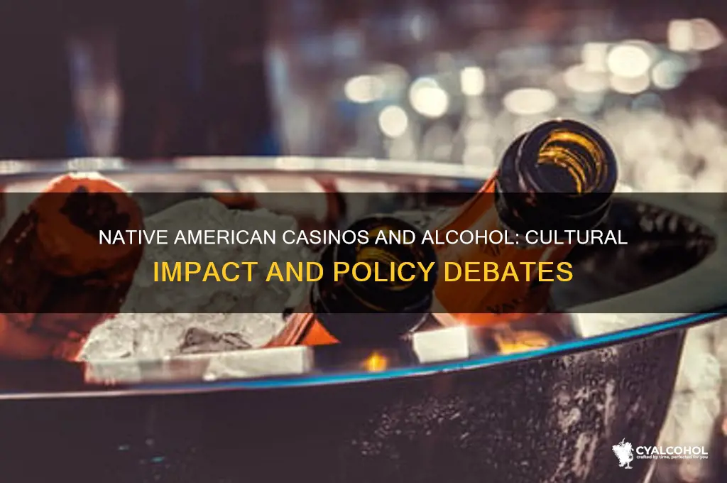 Native American Casinos And Alcohol: Cultural Impact And Policy Debates ...