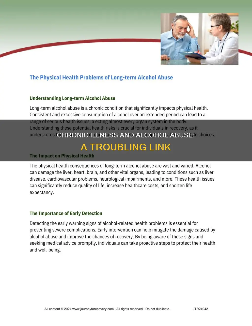 Chronic Illness And Alcohol Abuse: A Troubling Link | CyAlcohol