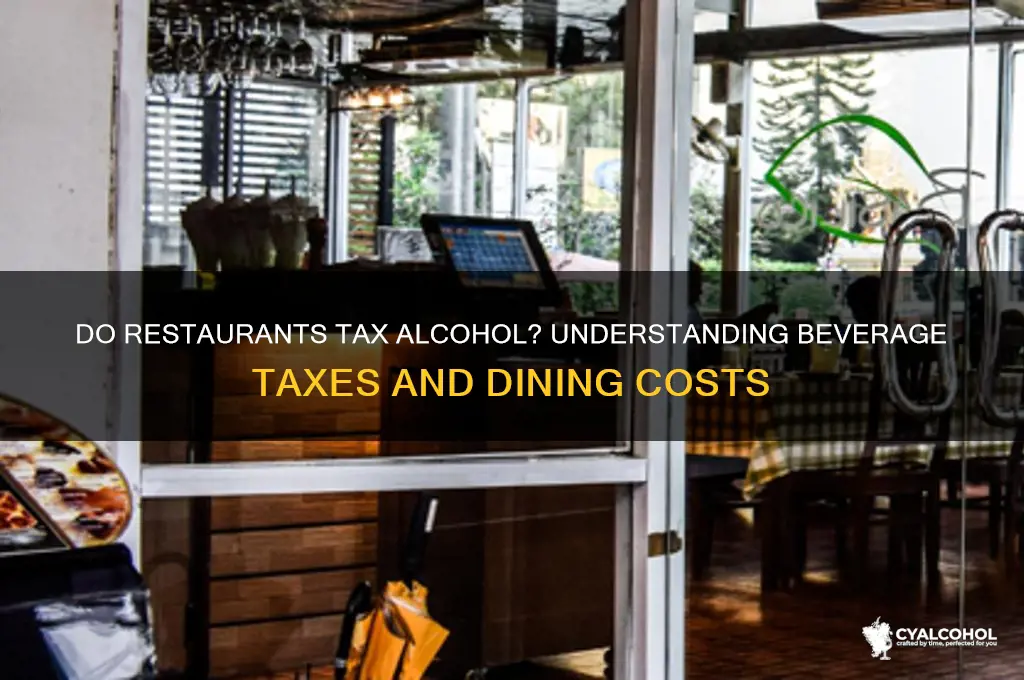 Do Restaurants Tax Alcohol? Understanding Beverage Taxes And Dining ...