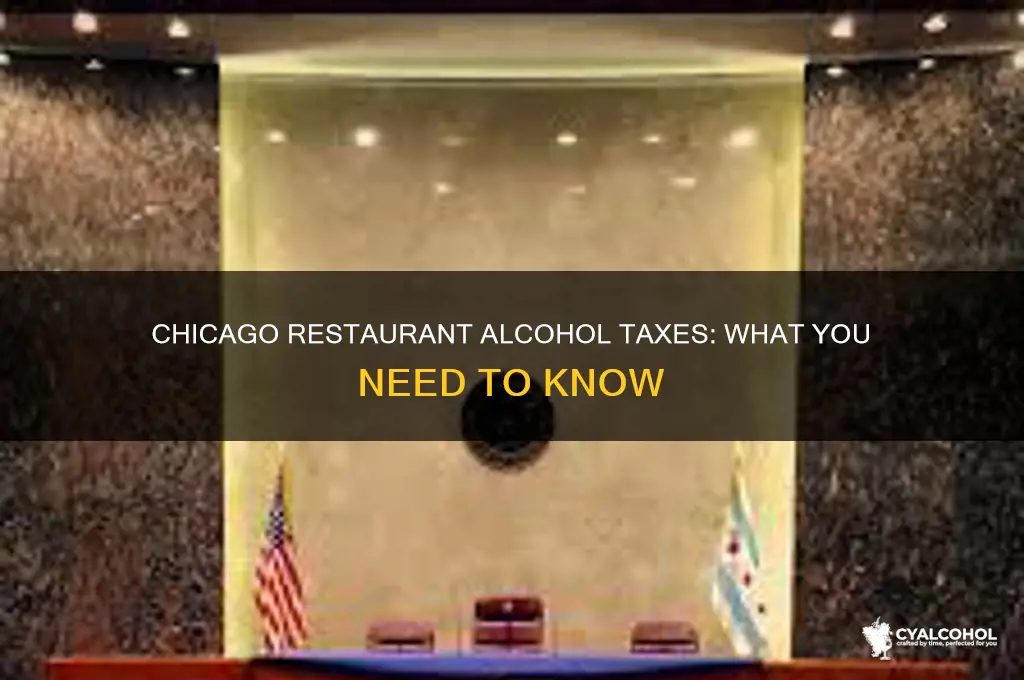Chicago Restaurant Alcohol Taxes: What You Need To Know | CyAlcohol