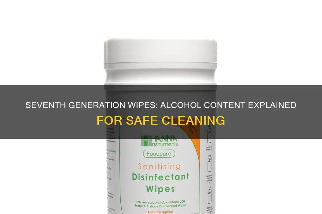 Seventh Generation Wipes: Alcohol Content Explained For Safe Cleaning ...