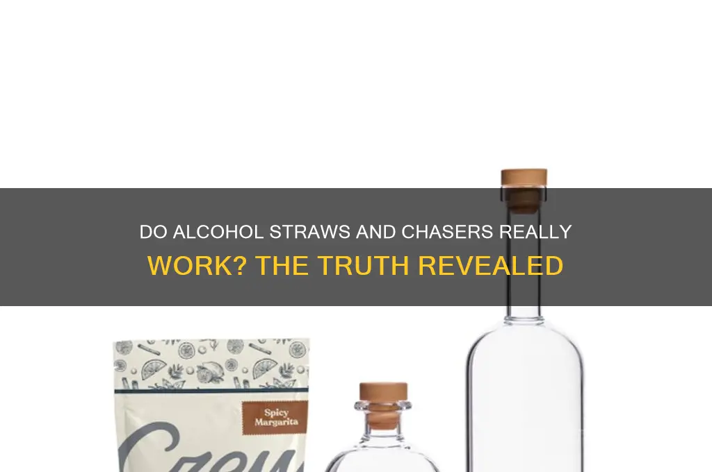 Do Alcohol Straws And Chasers Really Work? The Truth Revealed | CyAlcohol