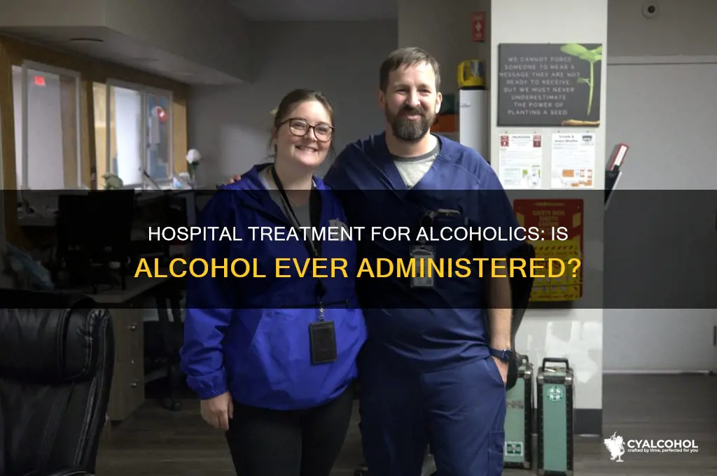 Hospital Treatment For Alcoholics: Is Alcohol Ever Administered ...