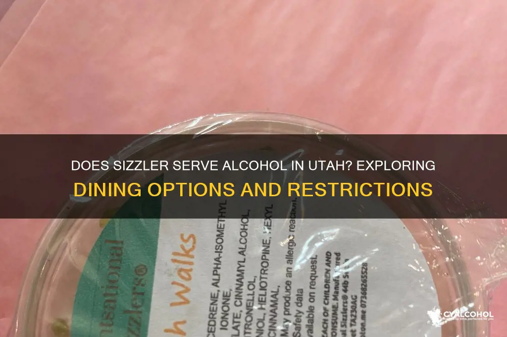 Does Sizzler Serve Alcohol In Utah? Exploring Dining Options And ...