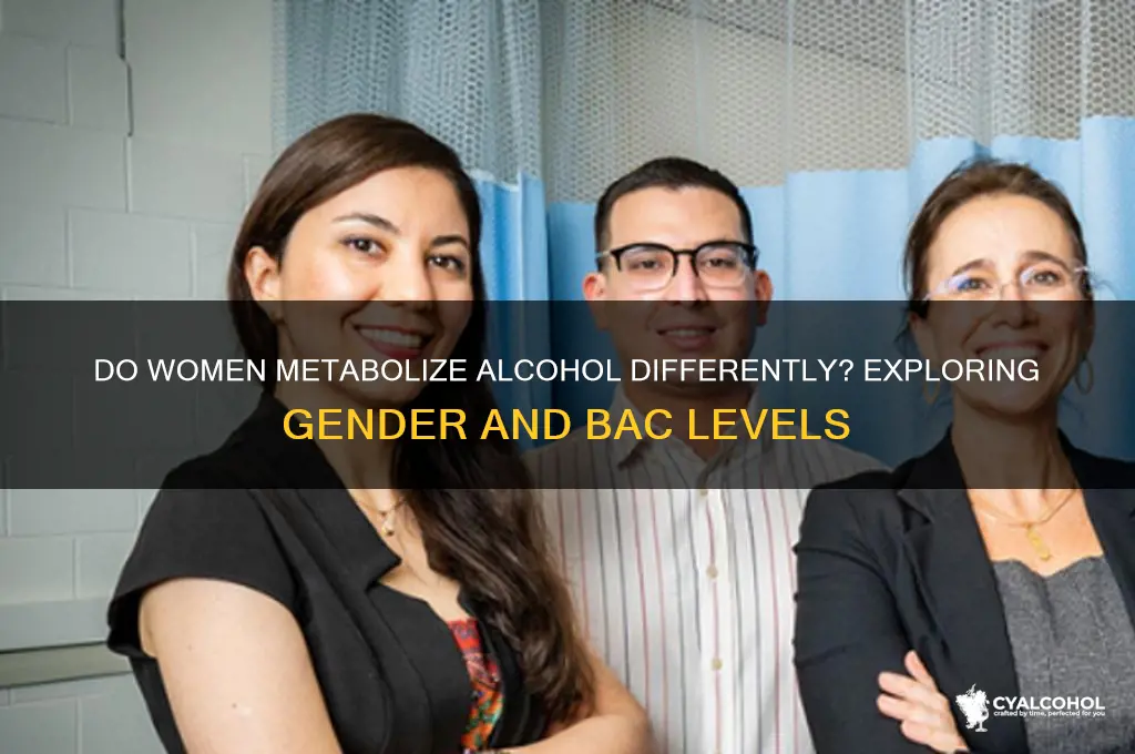 Do Women Metabolize Alcohol Differently? Exploring Gender And Bac ...
