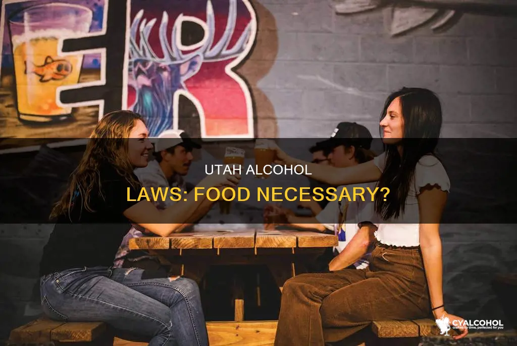Utah Alcohol Laws: Food Necessary? | CyAlcohol