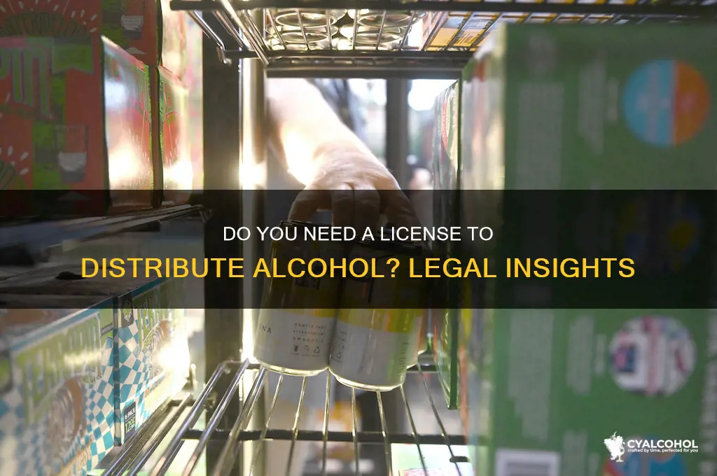 Do You Need A License To Distribute Alcohol? Legal Insights | CyAlcohol