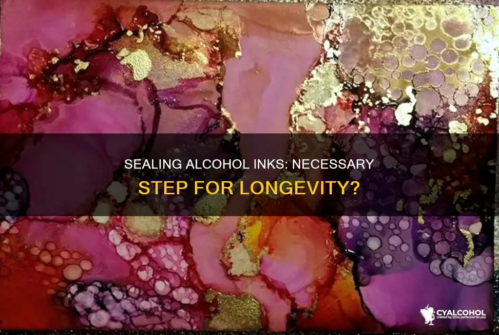 Sealing Alcohol Inks: Necessary Step For Longevity? | CyAlcohol