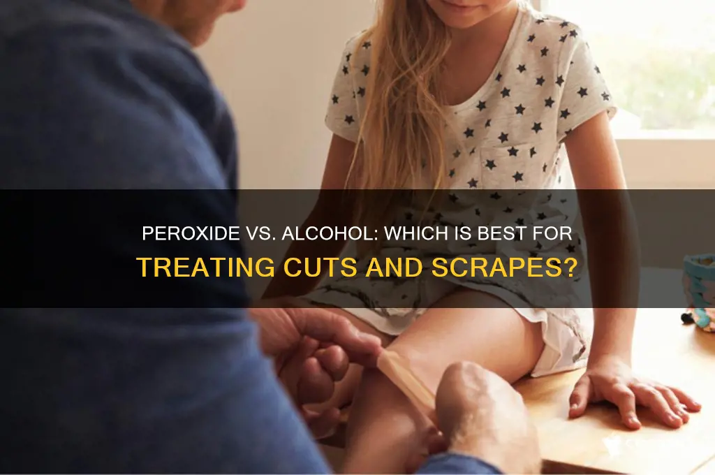 Peroxide Vs. Alcohol: Which Is Best For Treating Cuts And Scrapes ...