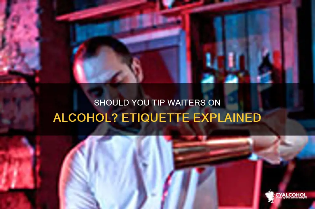 Should You Tip Waiters On Alcohol? Etiquette Explained | CyAlcohol