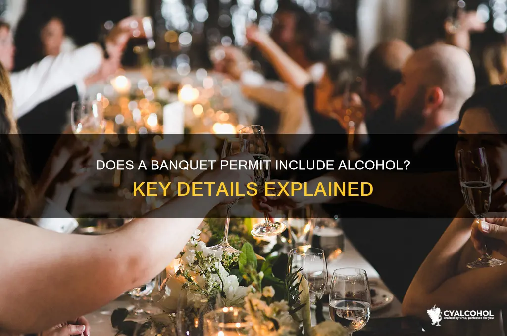Does A Banquet Permit Include Alcohol? Key Details Explained | CyAlcohol