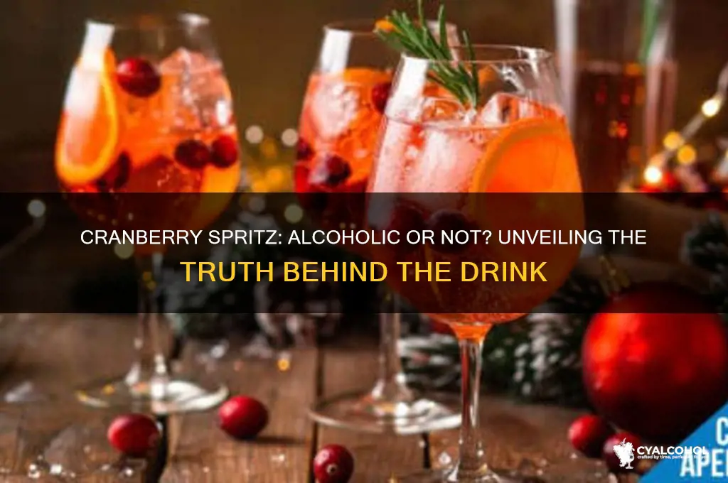 Cranberry Spritz: Alcoholic Or Not? Unveiling The Truth Behind The ...