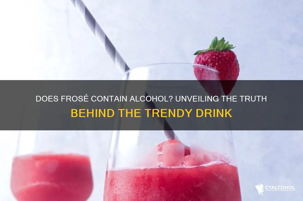 Does Frosé Contain Alcohol? Unveiling The Truth Behind The Trendy Drink ...