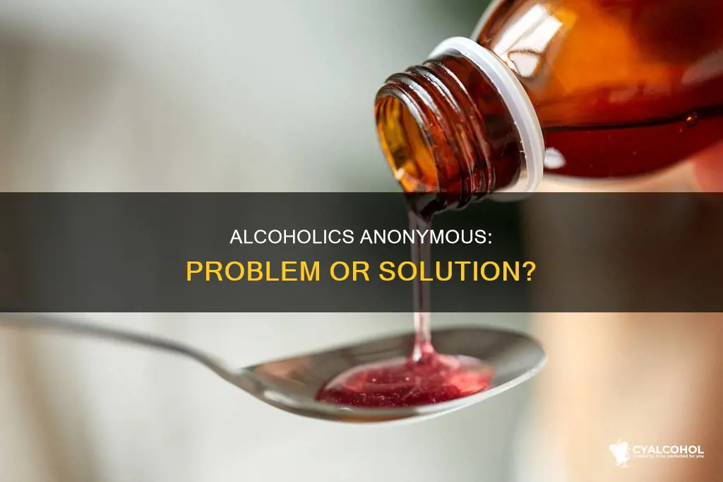 Alcoholics Anonymous: Problem Or Solution? | CyAlcohol