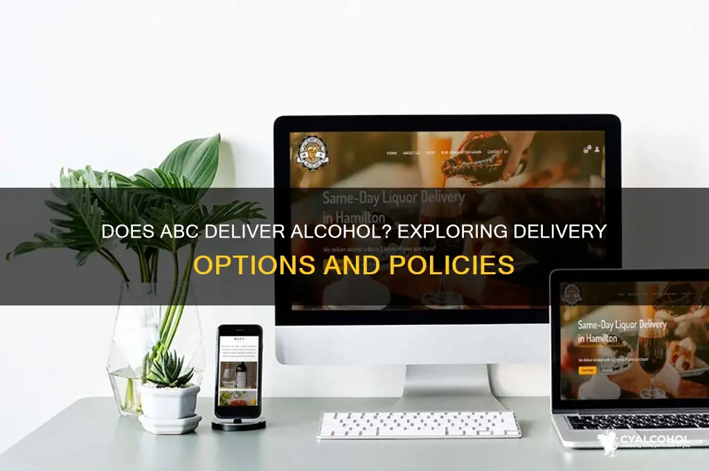 Does Abc Deliver Alcohol? Exploring Delivery Options And Policies ...