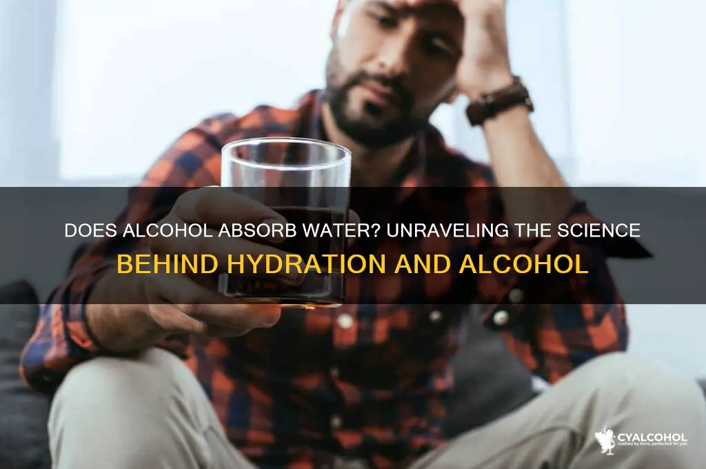 Does Alcohol Absorb Water? Unraveling The Science Behind Hydration And ...