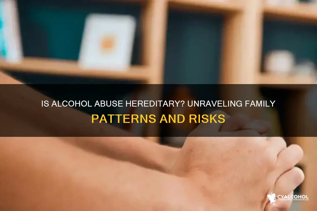Is Alcohol Abuse Hereditary? Unraveling Family Patterns And Risks ...