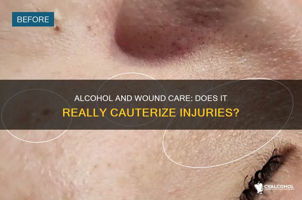 Alcohol And Wound Care: Does It Really Cauterize Injuries? | CyAlcohol