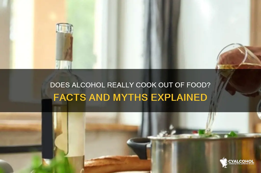 Does Alcohol Really Cook Out Of Food? Facts And Myths Explained | CyAlcohol