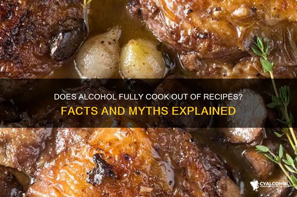 Does Alcohol Fully Cook Out Of Recipes? Facts And Myths Explained ...