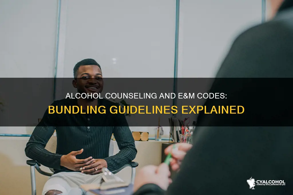 Alcohol Counseling And E&M Codes: Bundling Guidelines Explained | CyAlcohol