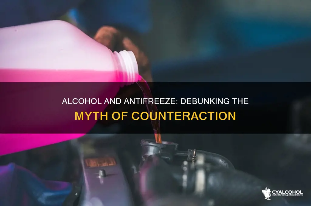 Alcohol And Antifreeze: Debunking The Myth Of Counteraction | CyAlcohol