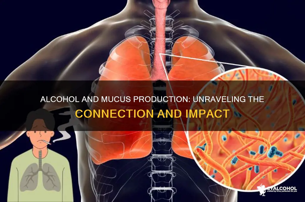 Alcohol And Mucus Production: Unraveling The Connection And Impact ...