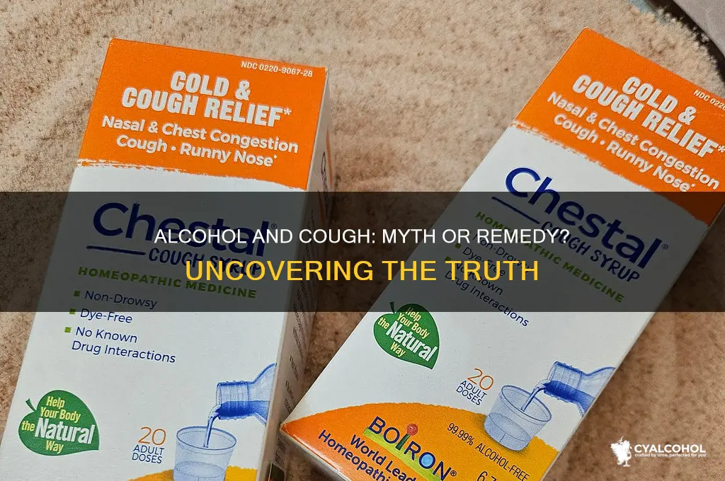 Alcohol And Cough: Myth Or Remedy? Uncovering The Truth | CyAlcohol
