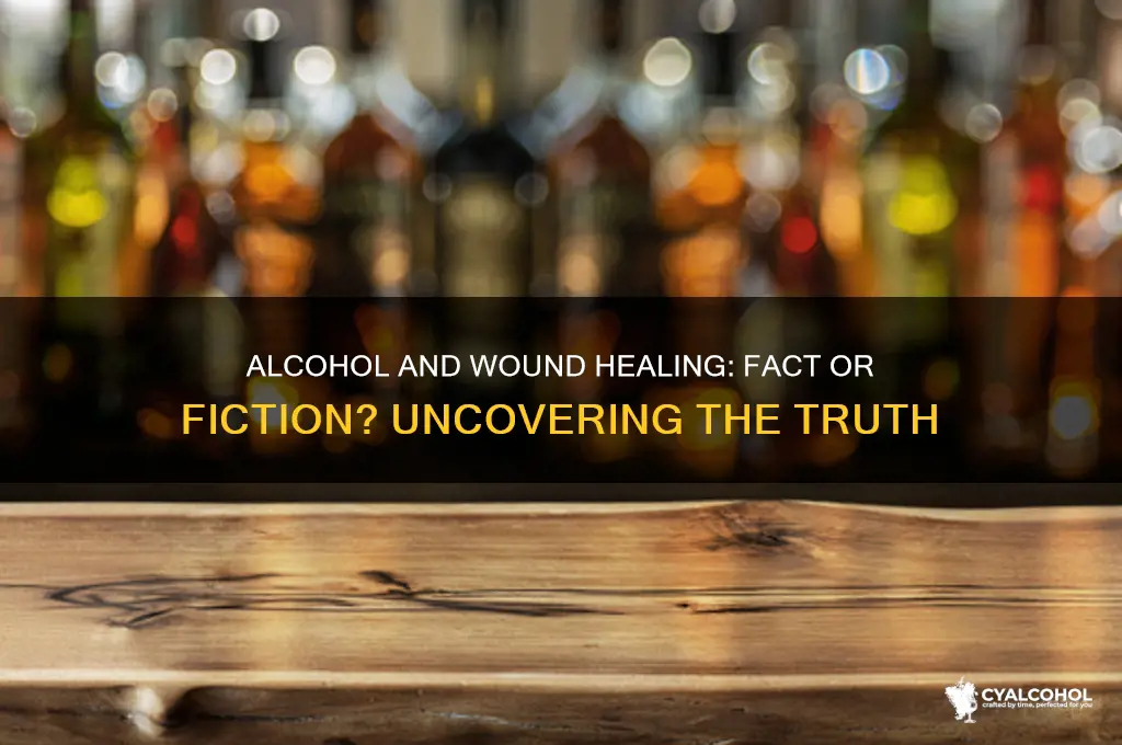 Alcohol And Wound Healing: Fact Or Fiction? Uncovering The Truth ...