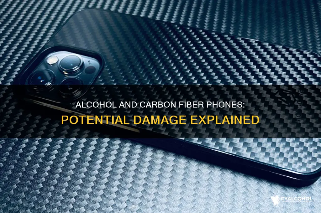 Alcohol And Carbon Fiber Phones: Potential Damage Explained | CyAlcohol