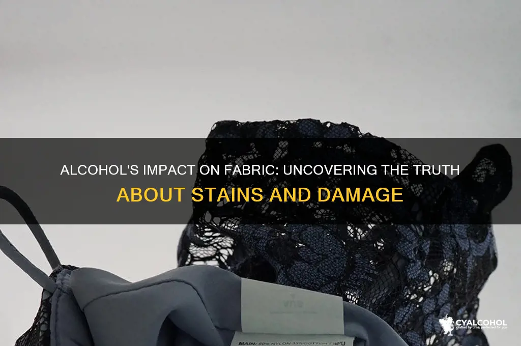 Alcohol's Impact On Fabric: Uncovering The Truth About Stains And ...