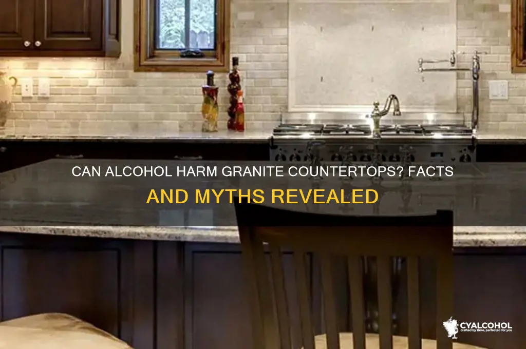 Can Alcohol Harm Granite Countertops? Facts And Myths Revealed | CyAlcohol