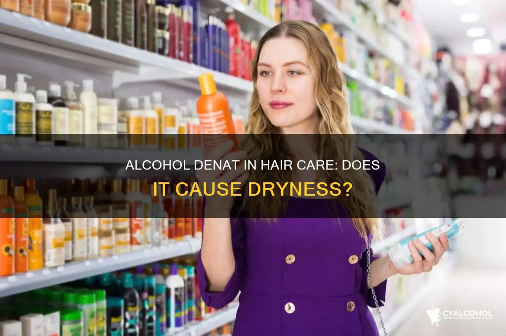 Alcohol Denat In Hair Care: Does It Cause Dryness? | CyAlcohol