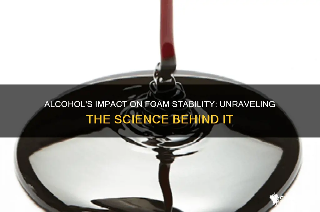 Alcohol's Impact On Foam Stability: Unraveling The Science Behind It ...