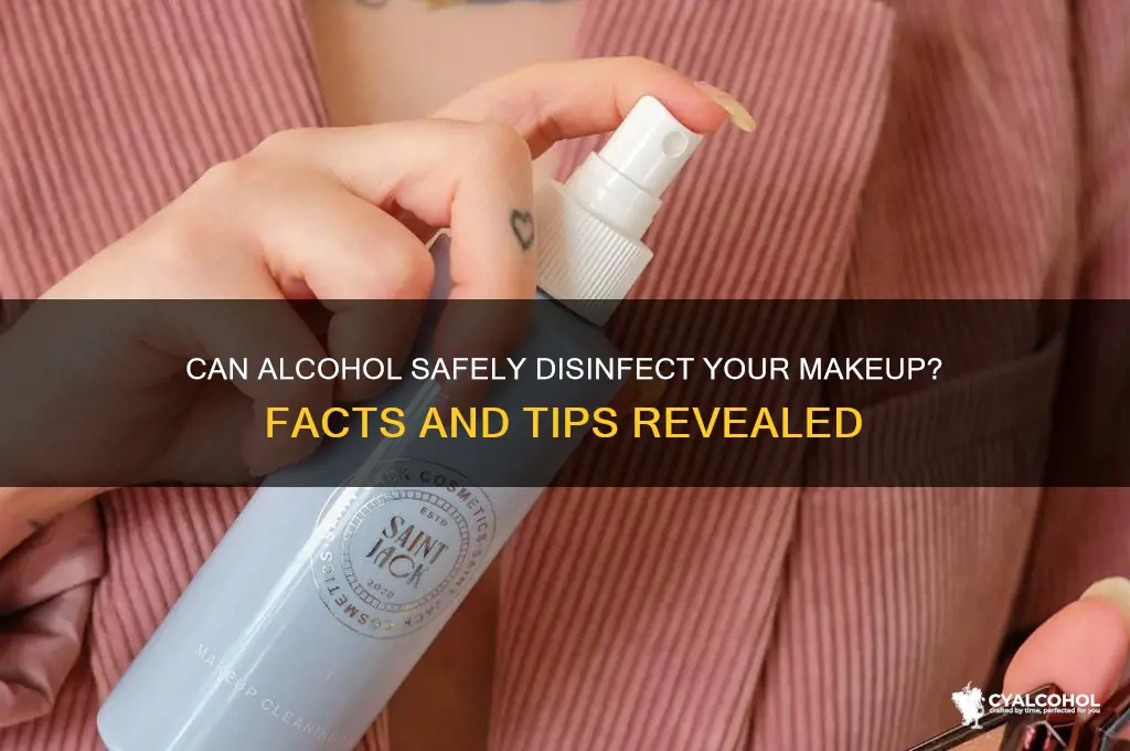 Can Alcohol Safely Disinfect Your Makeup? Facts And Tips Revealed ...