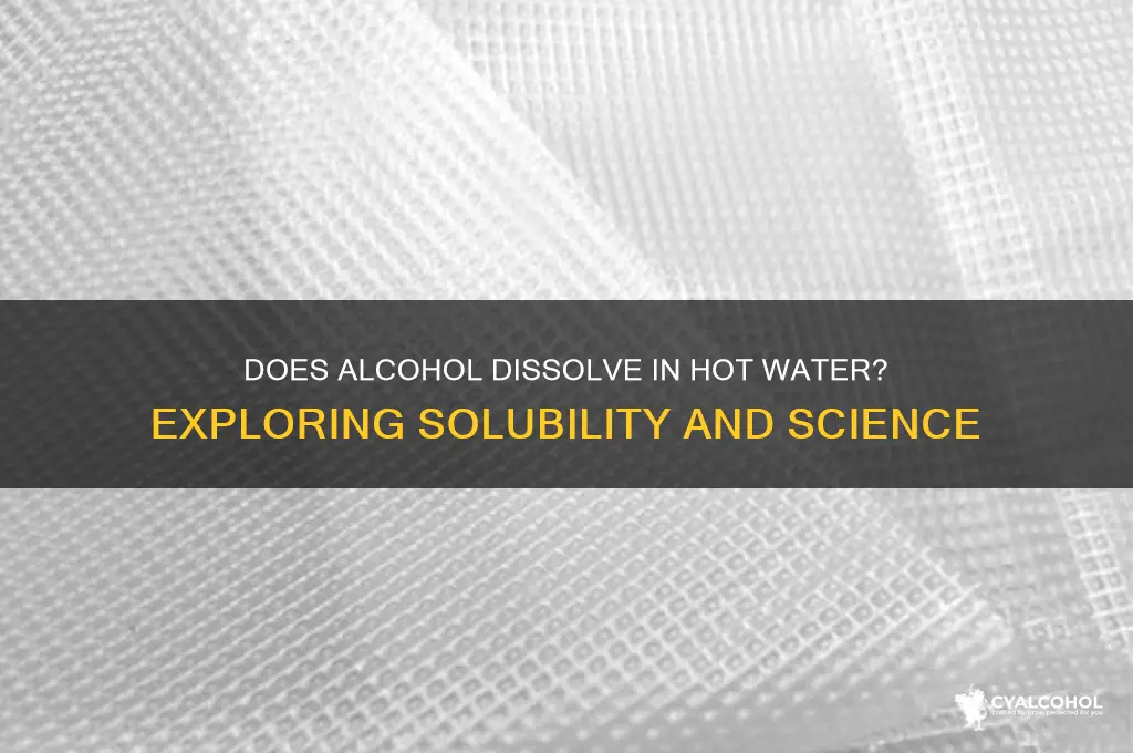 Does Alcohol Dissolve In Hot Water? Exploring Solubility And Science ...